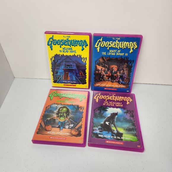 goosebumps | Media | Goosebumps Dvd Lot Werewolf Fever Swamp Dead House ...